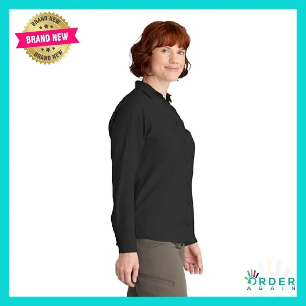 Tops | Cooling Long Sleeve Work Shirt Stretch Utility Professional ...